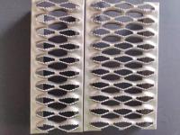 China Anti Slip Diamond Plank Grating Aluminum 12 Gauge Steel Walkway for sale