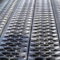 China Anti Slip Diamond Plank Grating Aluminum 12 Gauge Steel Walkway for sale