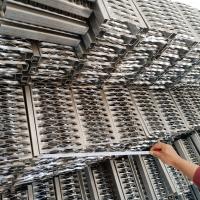 China Diamond Hole Grip Span Safety Grating Galvanized Steel Anti Slip For Walkway Plank for sale