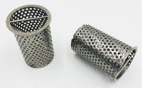 China Stainless Steel 304 316L Perforated Filter Tube for Industrial Filtration for sale