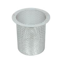 China Stainless Steel 304 316L Perforated Filter Tube for Industrial Filtration for sale