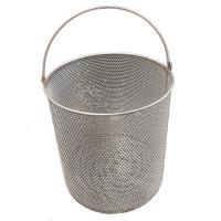 China Stainless Steel Perforated Filter Tube with Handle 30mm-600mm for sale