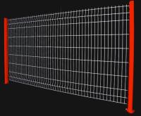 China 5mm Pvc Coated Welded Wire Mesh Panels Green Black Color Bend for sale