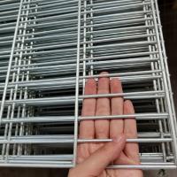 China Electricity Galvanized Welded Wire Mesh Panels 10*10cm Silver Color for sale
