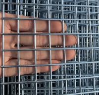 China Electricity Galvanized Welded Wire Mesh Panels 10*10cm Silver Color for sale