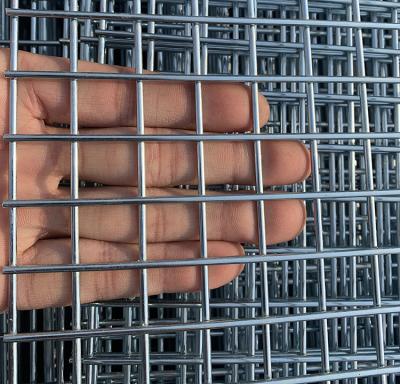 China Electricity Galvanized Welded Wire Mesh Panels 10*10cm Silver Color for sale