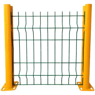China 5mm Pvc Coated Welded Wire Mesh Panels Green Black Color Bend for sale