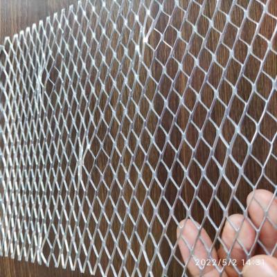 China 1.75lbs Flat Rib Lath Dimpled Self Furred Diamond Metal Mesh for sale