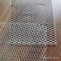 China 1.75lbs Flat Rib Lath Dimpled Self Furred Diamond Metal Mesh for sale
