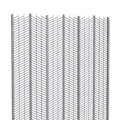 China Galvanized Wall Stucco Wire Lath 100m Rib Distance High Rib for sale