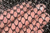 China PVC Coated Black Galvanized Chain Link Fence for Sports Fields for sale
