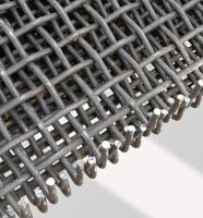 China High Carbon Steel Crimped Woven Vibrating Screen Mesh For Mine Coal Quarry for sale