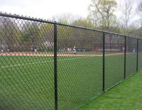 China 3mm 12 Gauge Chain Link Fence Pvc Coated Green 6x50 for sale