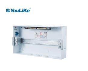 China ABS Cover 18 Way Distribution Box Switchboard Fireproof With Opaque Window for sale