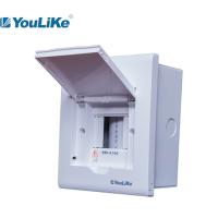 China 1.0mm Powder Coated Steel Flush Mount Distribution Box With Screw 55A 63A for sale