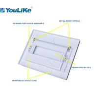 China 13 Way MCB Wall Mounted Distribution Box Network Management for sale