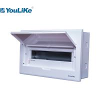 China White 16 Way Flush Mount Distribution Box , Junction Wiring Box With MCB for sale