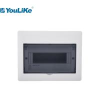 China HIPS Cover 10 Way MCB Box  Mini Circuit Breaker Electrical Distribution Box for sale