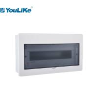 China CCC Ceritified Wall Mount Distribution Box , 16 Way MCB Box For Power Charging for sale