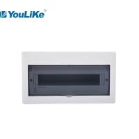 China CCC Ceritified Wall Mount Distribution Box , 16 Way MCB Box For Power Charging for sale