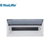 China 24 Way MCB Wall Mount Distribution Box Single Phase For Power Transmission for sale