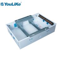 China Recessed Mounted MCB Distribution Box Electrical Power Distribution Equipment With Metal Enclosure for sale