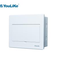 China CE Approval 55A Flush Mount Distribution Box , 7 Way Junction Box MCB for sale