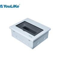 China Safe IP40 Electrical 30 Way MCB Box With Adjustable Din Rail for sale