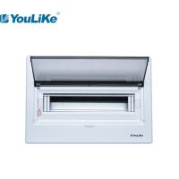 China CCC Certified Flush Mount Distribution Box , Outdoor Consumer Unit Enclosure 15 Way for sale