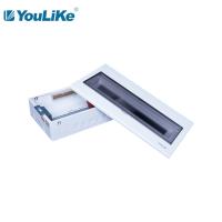 China 21 Way One Row Plastic MCB Box , Power Distribution Box With Transparent Window for sale
