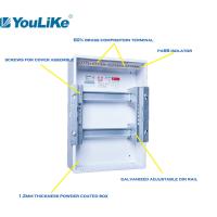 China 24 Way 2 Row PVC MCB Enclosure Box , Smart Home Distribution Board IP40 Protection for sale