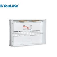 China 2-16 way IP40 Water Proof Mcb Electrical Industrial Distribution Box Size Touch Switch Box for sale