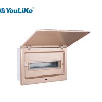 China Anti Discoloration Electrical Panel DB Box 18 Way Powder Coated Steel for sale