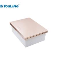 China 18 Way Plastic Consumer Unit Flush Mount  MCB Box Electrical Power Distribution Board Indoor for sale