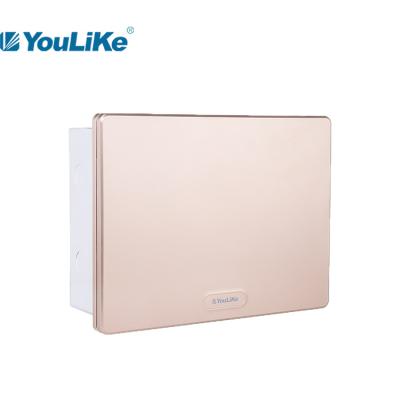 China 18 Way Plastic Consumer Unit Flush Mount  MCB Box Electrical Power Distribution Board Indoor for sale