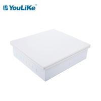 China 2 Row Steel MCB Distribution Box , 32 Way MCB Box With Opaque Cover for sale