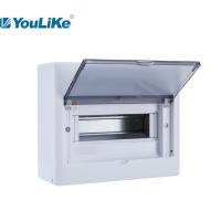 China AC400V Surface Mount Switchboard 10 Way Safer With Transparent Door for sale