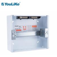 China AC400V Surface Mount Switchboard 10 Way Safer With Transparent Door for sale