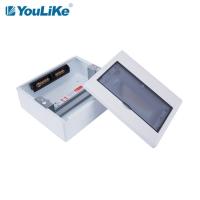 China Electrical Plastic Single Phase MCB Box , 10 Way DB Box Surface Mounted for sale