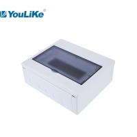 China Electrical Plastic Single Phase MCB Box , 10 Way DB Box Surface Mounted for sale