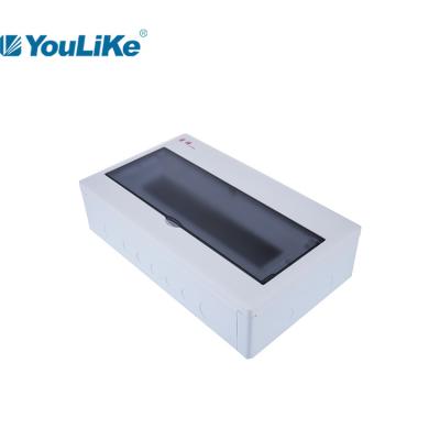 China Electrical Power Transmission IP40 DP MCB Box Powder Coated Steel for sale