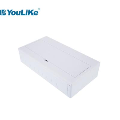 China 42 Way Single Phase MCB Box , PVC M Enclosure Box OEM Anti Discoloration for sale