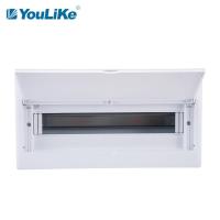 China 42 Way Single Phase MCB Box , PVC M Enclosure Box OEM Anti Discoloration for sale
