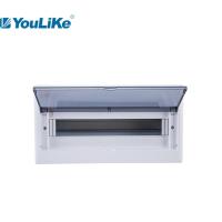 China HIPS Cover IP40 Protection Level 18 Way DB Box Surface Mounting for sale
