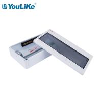 China Surface Mounted Indoor Single Phase MCB Box 18 Way With Transparent Window for sale