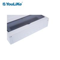 China Surface Mounted Indoor Single Phase MCB Box 18 Way With Transparent Window for sale