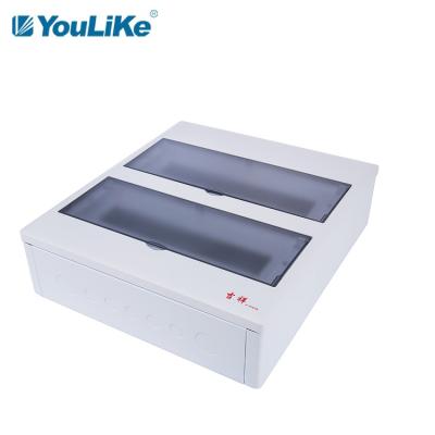 China CCC Approval Waterproof Junction Box , 32 Way Mcb Box With Transparent Window for sale