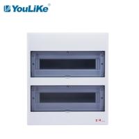 China Waterproof IP40 Plastic MCB Box , MCB Junction Box To Protect Circuit Breakers for sale