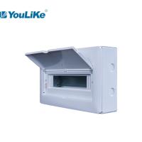 China ABS Door Electrical Distribution Boards , 14 Way DB Box Plastic Dustproof for sale