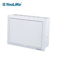 China 400V Flush Mounted Plastic MCB Box 12 Way Low Voltage Metal for sale